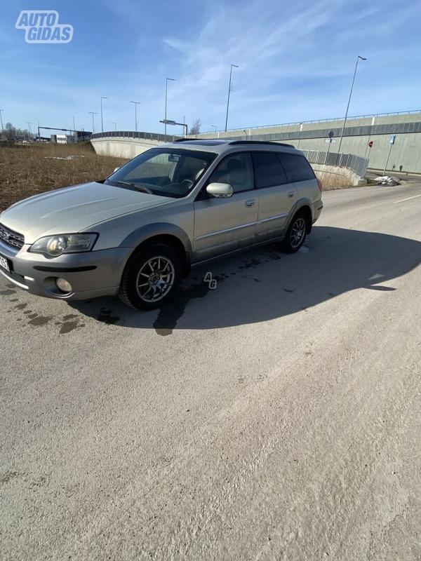 Yellow Subaru Outback 2004 in Mazeikiai, with an engine capacity of 3.00 L and mileage of 522 thousand km for 1500 €, photo 2 on AUTOMOTO.COM.LV