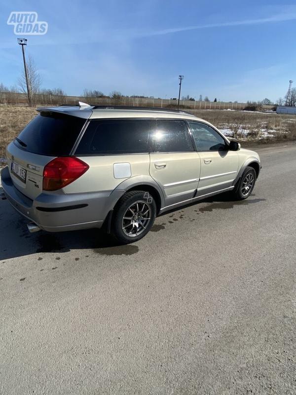 Yellow Subaru Outback 2004 in Mazeikiai, with an engine capacity of 3.00 L and mileage of 522 thousand km for 1500 €, photo 6 on AUTOMOTO.COM.LV