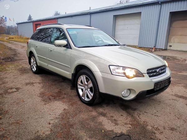 Yellow Subaru Outback 2006 in Kaunas, with an engine capacity of 3.00 L and mileage of 168 thousand km for 3700 €, photo 3 on AUTOMOTO.COM.LV