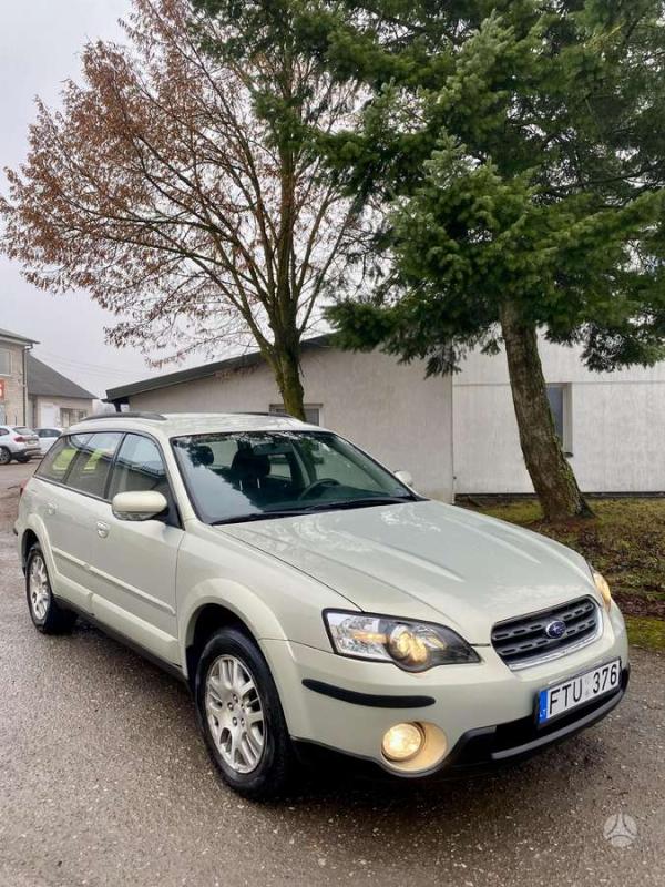 Dzeltens Subaru Outback 2007 Kelmė, ar dzinēja tilpumu 2.50 L un nobraukumu 200 tūkst. km par 2900 €, foto 1 vietnē AUTOMOTO.COM.LV