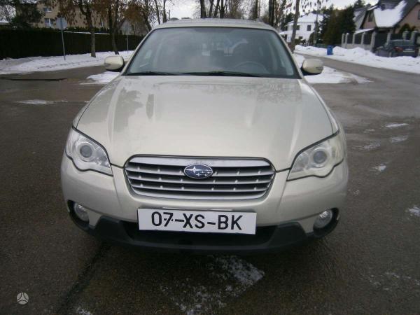 Dzeltens Subaru Outback 2007 Alīta, ar dzinēja tilpumu 2.50 L un nobraukumu 336 tūkst. km par 3700 €, foto 2 vietnē AUTOMOTO.COM.LV