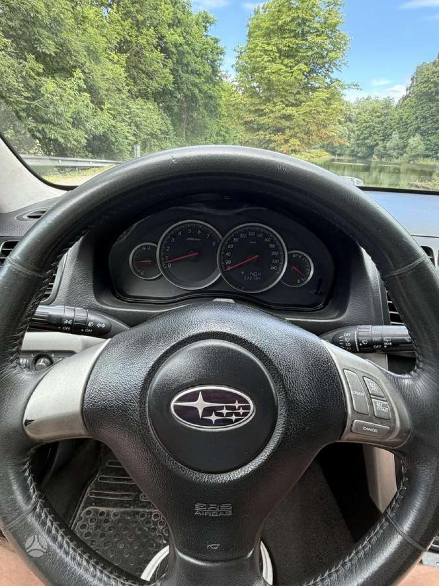 Dzeltens Subaru Outback 2007 Raseiniai, ar dzinēja tilpumu 2.50 L un nobraukumu 333 tūkst. km par 1950 €, foto 8 vietnē AUTOMOTO.COM.LV