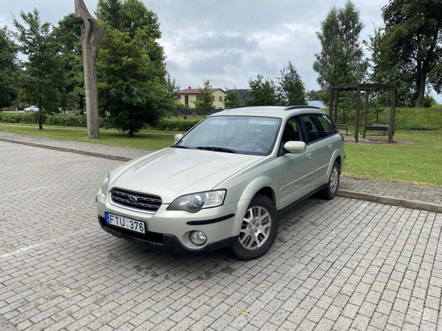Желтый Субару Аутбек 2007 в Таураге, объемом двигателя 2.50 л и пробегом 222 тыс. км за 3100 €, фото 8 на AUTOMOTO.COM.LV