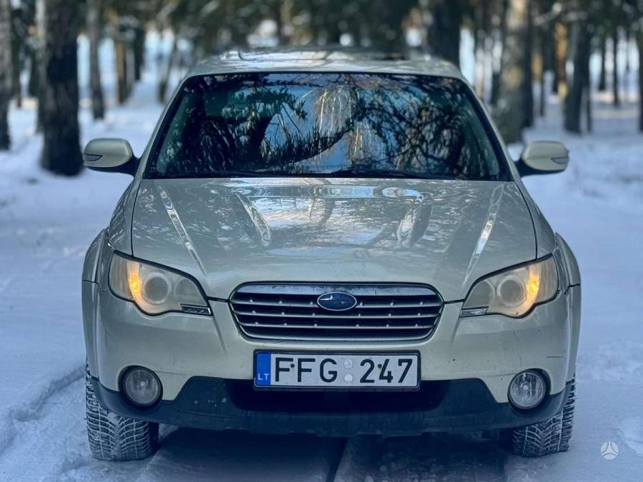 Dzeltens Subaru Outback 2008 Radviliškis, ar dzinēja tilpumu 2.50 L un nobraukumu 370 tūkst. km par 2650 €, foto 3 vietnē AUTOMOTO.COM.LV