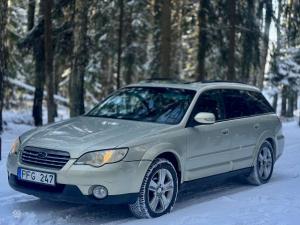 Dzeltens Subaru Outback 2008 Radviliškis, ar dzinēja tilpumu 2.50 L un nobraukumu 350 tūkst. km par 2650 €, foto  vietnē AUTOMOTO.COM.LV