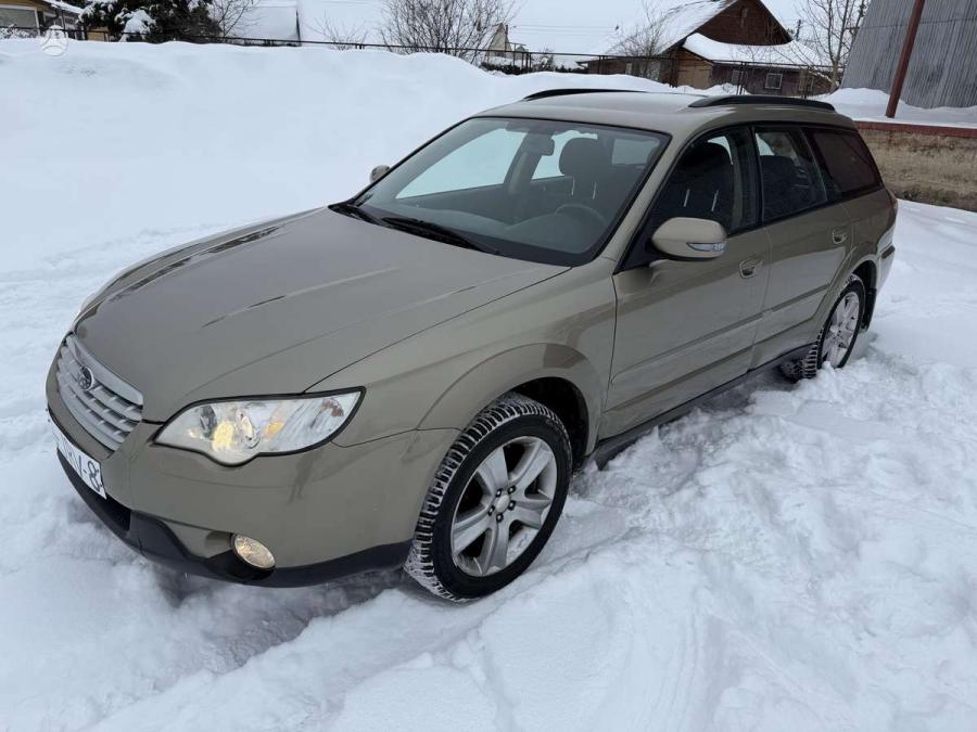 Dzeltens Subaru Outback 2009 Utena, ar dzinēja tilpumu 2.46 L un nobraukumu 251 tūkst. km par 5150 €, foto 1 vietnē AUTOMOTO.COM.LV