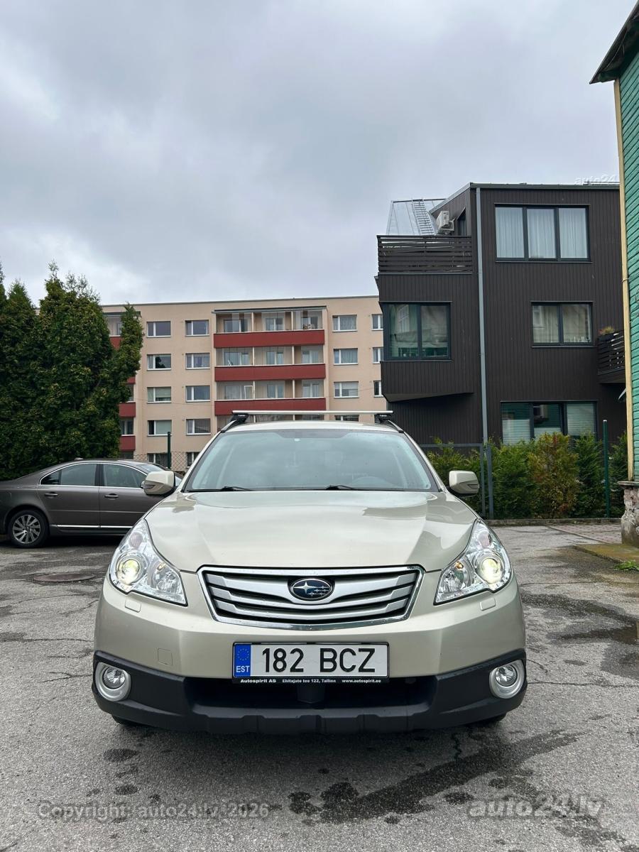 Dzeltens Subaru Outback 2010 Tallina, ar dzinēja tilpumu 2.50 L un nobraukumu 254 tūkst. km par 4400 €, foto 3 vietnē AUTOMOTO.COM.LV