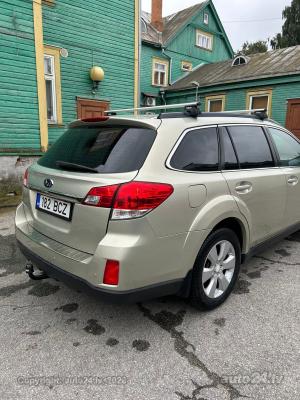 Dzeltens Subaru Outback 2010 Tallina, ar dzinēja tilpumu 2.50 L un nobraukumu 254 tūkst. km par 4400 €, foto 4 vietnē AUTOMOTO.COM.LV