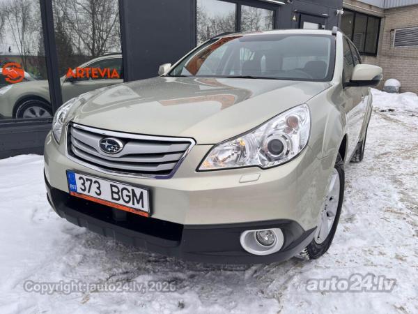 Yellow Subaru Outback 2012 in Tallinn, with an engine capacity of 2.50 L and mileage of 213 thousand km for 5590 €, photo 3 on AUTOMOTO.COM.LV