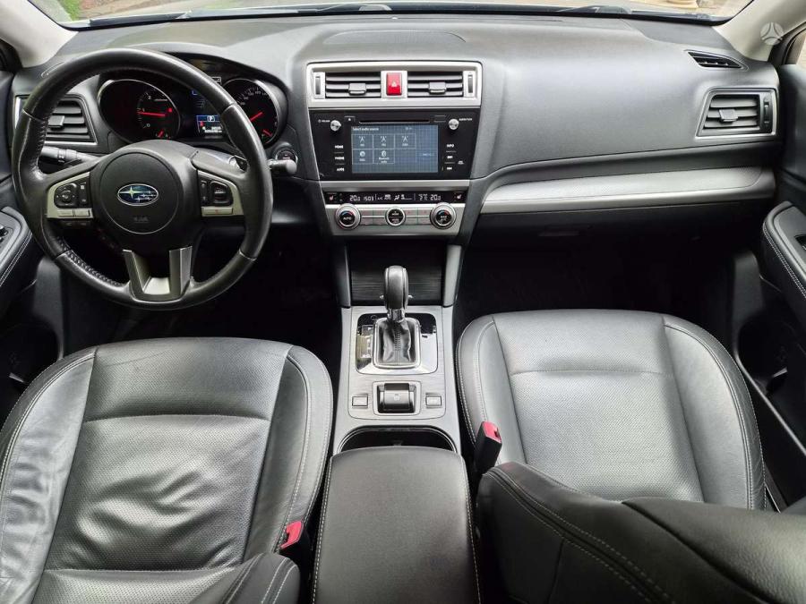 Yellow Subaru Outback 2017 in Vilnius, with an engine capacity of 2.00 L and mileage of 225 thousand km for 13800 €, photo 7 on AUTOMOTO.COM.LV