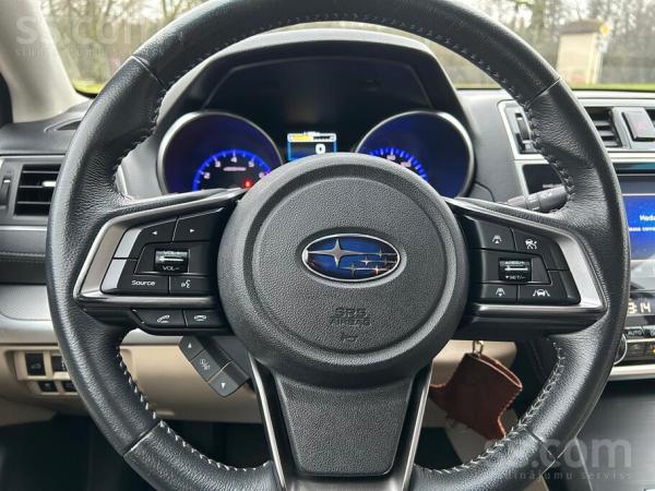 Dzeltens Subaru Outback 2018 Valmiera, ar dzinēja tilpumu 2.50 L un nobraukumu 133 tūkst. km par 14050 €, foto 6 vietnē AUTOMOTO.COM.LV