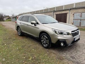 Dzeltens Subaru Outback 2019 Kaišiadorys, ar dzinēja tilpumu 2.50 L un nobraukumu 140 tūkst. km par 17500 €, foto  vietnē AUTOMOTO.COM.LV