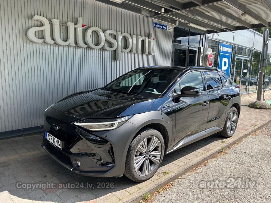 Melns Subaru Solterra 2024 Tallina, ar dzinēja tilpumu 0.00 L un nobraukumu 47 tūkst. km par 35900 €, foto 1 vietnē AUTOMOTO.COM.LV