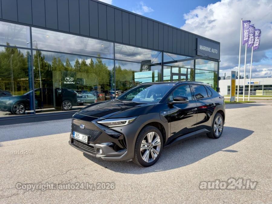 Melns Subaru Solterra 2024 Tartu, ar dzinēja tilpumu 0.00 L un nobraukumu 33 tūkst. km par 35800 €, foto 1 vietnē AUTOMOTO.COM.LV