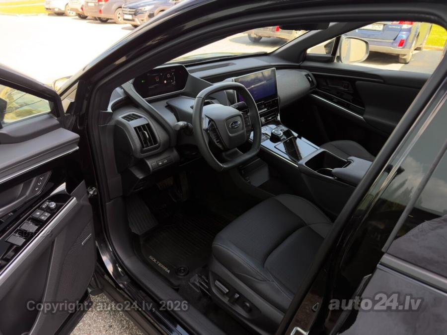 Melns Subaru Solterra 2024 Tartu, ar dzinēja tilpumu 0.00 L un nobraukumu 33 tūkst. km par 35800 €, foto 6 vietnē AUTOMOTO.COM.LV