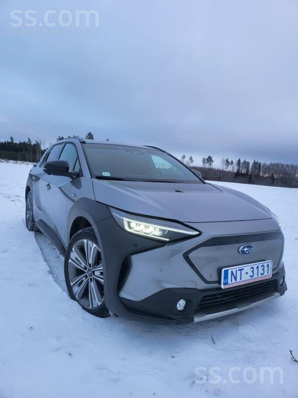 Pelēks Subaru Solterra 2024 Aizkraukle, ar dzinēja tilpumu 0.00 L un nobraukumu 73 tūkst. km par 28000 €, foto 1 vietnē AUTOMOTO.COM.LV