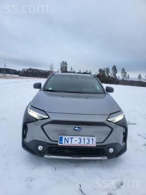 Grey Subaru Solterra 2024 in Aizkraukle, with an engine capacity of 0.00 L and mileage of 73 thousand km for 28000 €, photo 2 on AUTOMOTO.COM.LV
