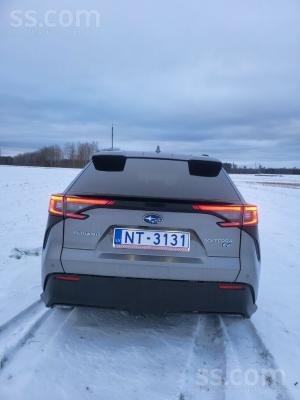 Grey Subaru Solterra 2024 in Aizkraukle, with an engine capacity of 0.00 L and mileage of 73 thousand km for 28000 €, photo 4 on AUTOMOTO.COM.LV