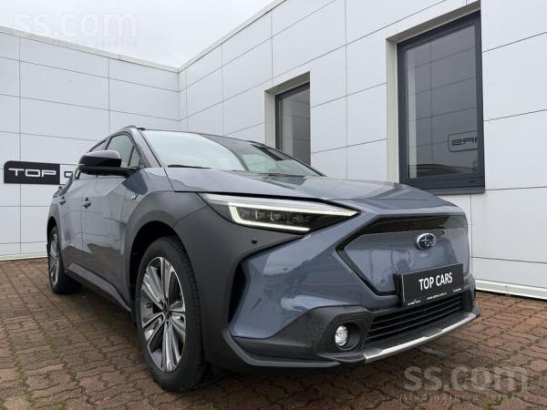 Pelēks Subaru Solterra 2024 Rīga, ar dzinēja tilpumu 0.00 L un nobraukumu 11 tūkst. km par 39900 €, foto 3 vietnē AUTOMOTO.COM.LV