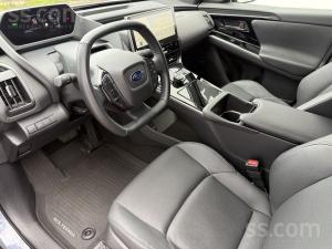 Grey Subaru Solterra 2024 in Riga, with an engine capacity of 0.00 L and mileage of 11 thousand km for 39900 €, photo 6 on AUTOMOTO.COM.LV