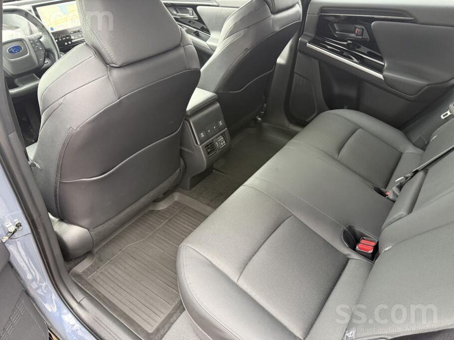 Grey Subaru Solterra 2024 in Riga, with an engine capacity of 0.00 L and mileage of 11 thousand km for 39900 €, photo 13 on AUTOMOTO.COM.LV