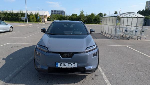 Grey Subaru Solterra 2026 in Tallinn, with an engine capacity of 0.00 L and mileage of 4 thousand km for 42300 €, photo 8 on AUTOMOTO.COM.LV