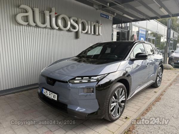 Pelēks Subaru Solterra 2026 Tallina, ar dzinēja tilpumu 0.00 L un nobraukumu 5 tūkst. km par 47490 €, foto 1 vietnē AUTOMOTO.COM.LV