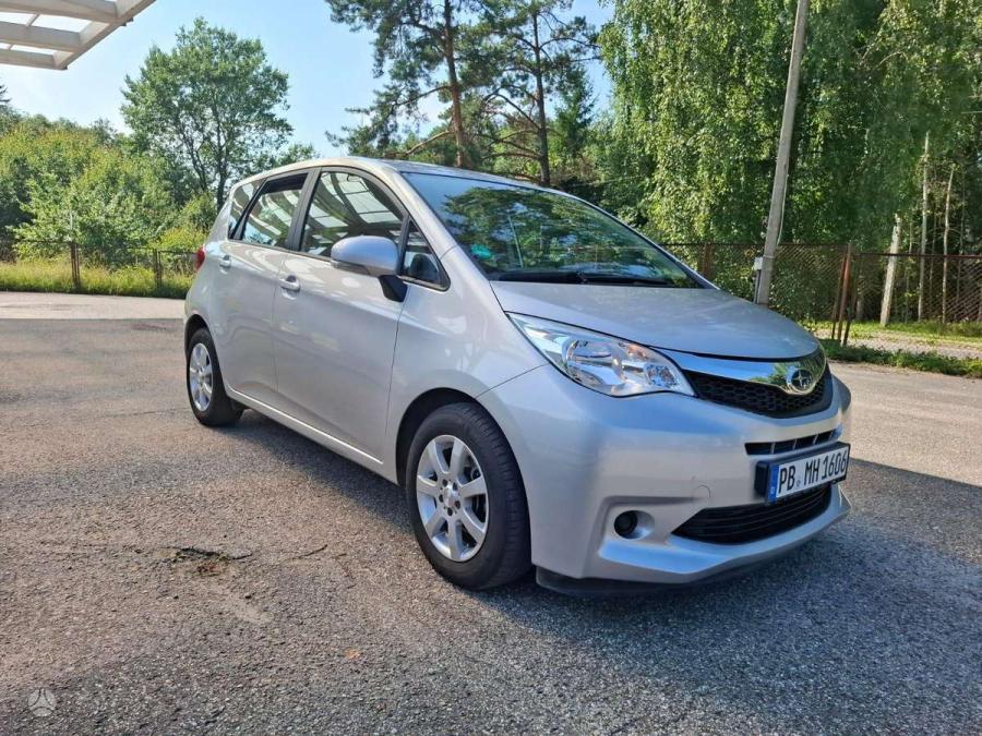 Grey Subaru Trezia 2011 in Utena, with an engine capacity of 1.36 L and mileage of 197 thousand km for 3555 €, photo 4 on AUTOMOTO.COM.LV