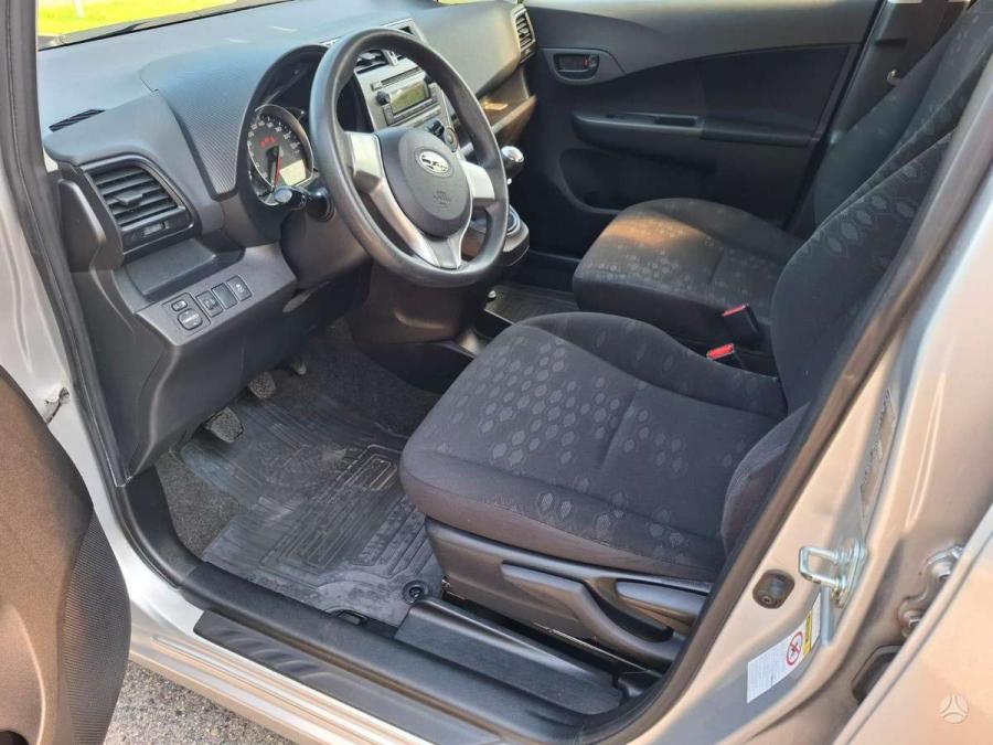 Grey Subaru Trezia 2011 in Utena, with an engine capacity of 1.36 L and mileage of 197 thousand km for 3555 €, photo 9 on AUTOMOTO.COM.LV