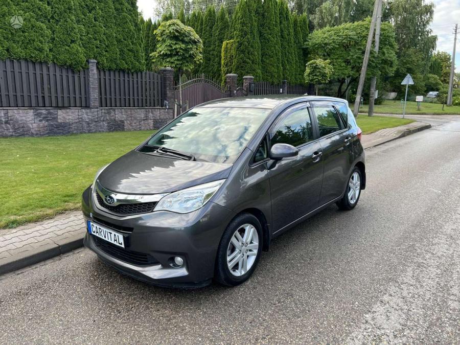 Pelēks Subaru Trezia 2012 Viļņa, ar dzinēja tilpumu 1.36 L un nobraukumu 132 tūkst. km par 3499 €, foto 1 vietnē AUTOMOTO.COM.LV