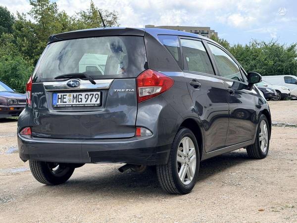Subaru Trezia 2013 in Vilnius on AUTOMOTO.COM.LV Grey Subaru Trezia 2013 in Vilnius, with an engine capacity of 1.36 L and mileage of 323 thousand km for 2000 €, photo 6 on AUTOMOTO.COM.LV