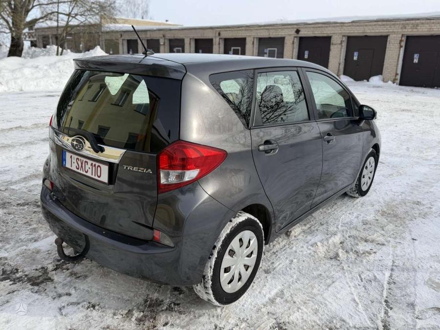 Pelēks Subaru Trezia 2012 Pakruojis, ar dzinēja tilpumu 1.40 L un nobraukumu 216 tūkst. km par 3750 €, foto 1 vietnē AUTOMOTO.COM.LV
