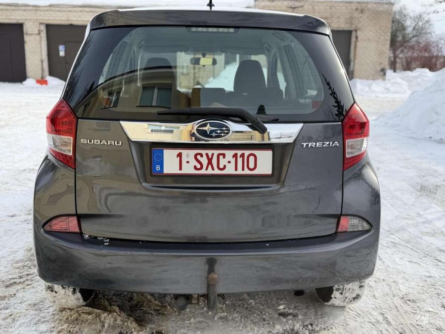 Pelēks Subaru Trezia 2012 Pakruojis, ar dzinēja tilpumu 1.40 L un nobraukumu 216 tūkst. km par 3750 €, foto 3 vietnē AUTOMOTO.COM.LV