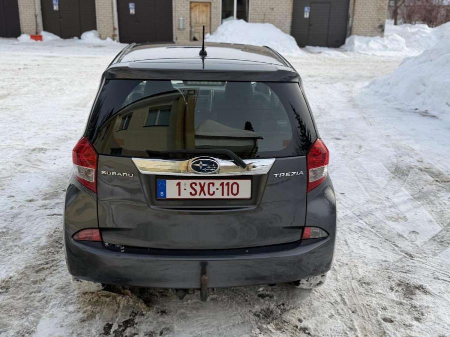 Pelēks Subaru Trezia 2012 Pakruojis, ar dzinēja tilpumu 1.40 L un nobraukumu 216 tūkst. km par 3750 €, foto 14 vietnē AUTOMOTO.COM.LV