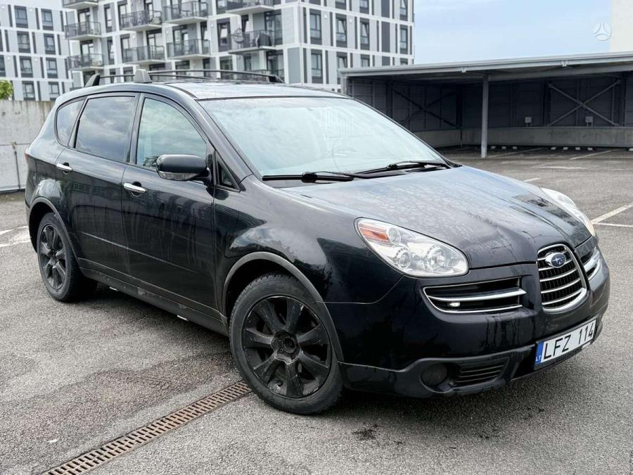 Black Subaru Tribeca 2005 in Vilnius, with an engine capacity of 3.00 L and mileage of 340 thousand km for 2450 €, photo 3 on AUTOMOTO.COM.LV
