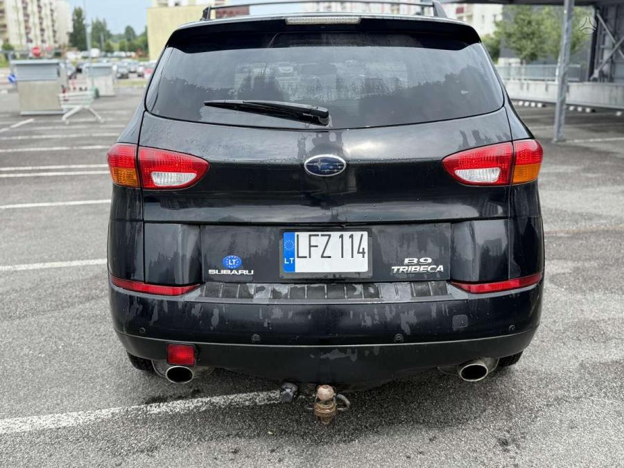 Black Subaru Tribeca 2005 in Vilnius, with an engine capacity of 3.00 L and mileage of 340 thousand km for 2450 €, photo 6 on AUTOMOTO.COM.LV