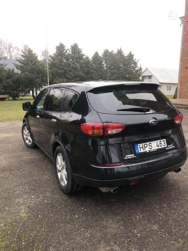 Black Subaru Tribeca 2006 in Kaunas, with an engine capacity of 3.00 L and mileage of 291 thousand km for 2400 €, photo 5 on AUTOMOTO.COM.LV