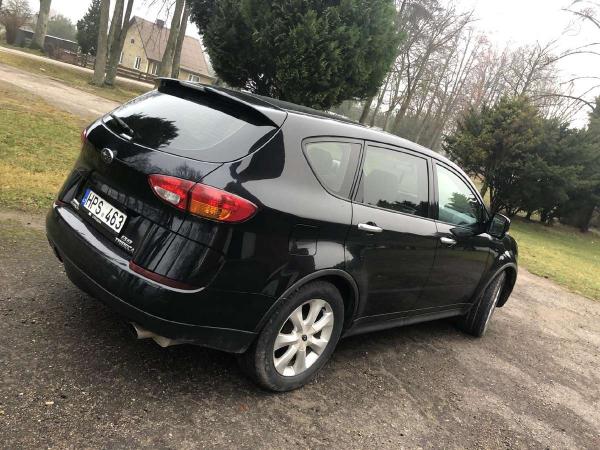 Black Subaru Tribeca 2006 in Kaunas, with an engine capacity of 3.00 L and mileage of 291 thousand km for 2400 €, photo 6 on AUTOMOTO.COM.LV