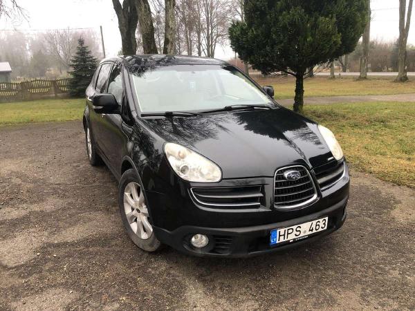 Black Subaru Tribeca 2006 in Kaunas, with an engine capacity of 3.00 L and mileage of 291 thousand km for 2400 €, photo 7 on AUTOMOTO.COM.LV