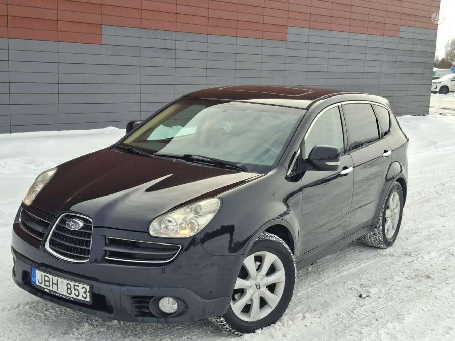 Melns Subaru Tribeca 2006 Šilutė, ar dzinēja tilpumu 3.00 L un nobraukumu 279 tūkst. km par 3500 €, foto 3 vietnē AUTOMOTO.COM.LV