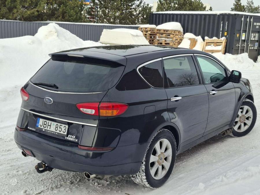 Melns Subaru Tribeca 2006 Šilutė, ar dzinēja tilpumu 3.00 L un nobraukumu 279 tūkst. km par 3500 €, foto 10 vietnē AUTOMOTO.COM.LV