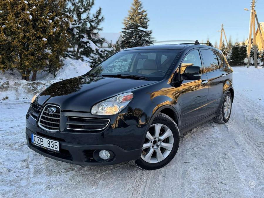 Black Subaru Tribeca 2007 in Vilnius, with an engine capacity of 0.00 L and mileage of 170 thousand km for 1980 €, photo 1 on AUTOMOTO.COM.LV