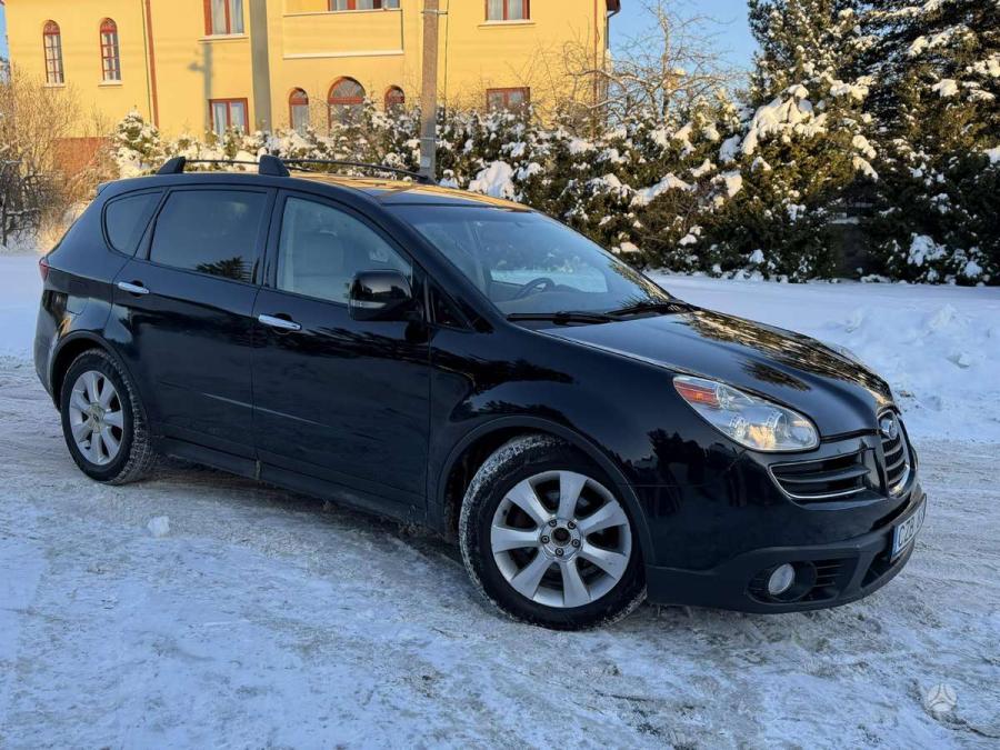 Black Subaru Tribeca 2007 in Vilnius, with an engine capacity of 0.00 L and mileage of 170 thousand km for 1980 €, photo 5 on AUTOMOTO.COM.LV