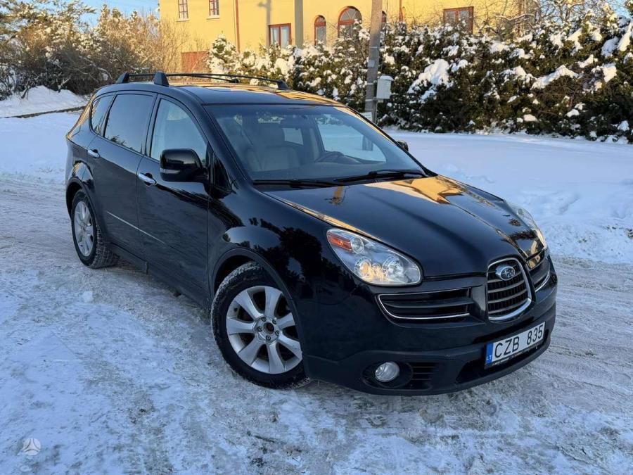 Black Subaru Tribeca 2007 in Vilnius, with an engine capacity of 0.00 L and mileage of 170 thousand km for 1980 €, photo 6 on AUTOMOTO.COM.LV