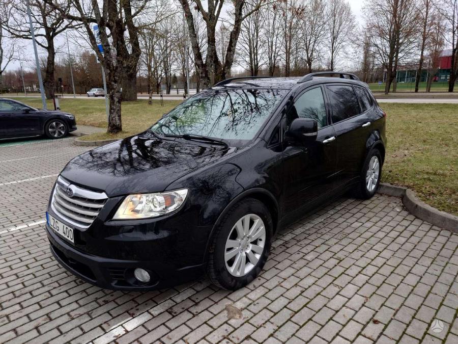 Melns Subaru Tribeca 2008 Tauragė, ar dzinēja tilpumu 3.63 L un nobraukumu 281 tūkst. km par 4800 €, foto 5 vietnē AUTOMOTO.COM.LV
