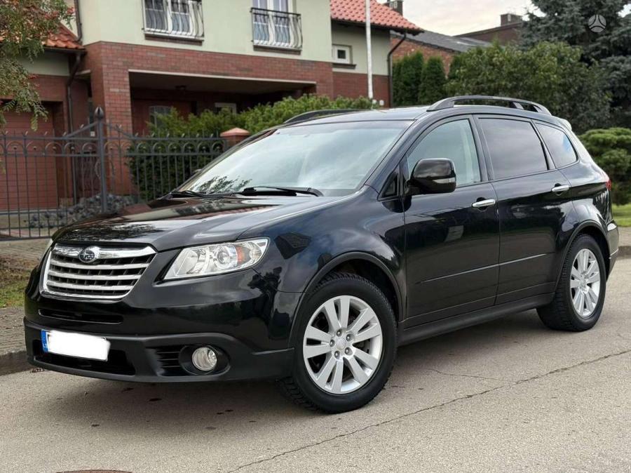 Black Subaru Tribeca 2009 in Klaipeda, with an engine capacity of 3.63 L and mileage of 144 thousand km for 6250 €, photo 7 on AUTOMOTO.COM.LV