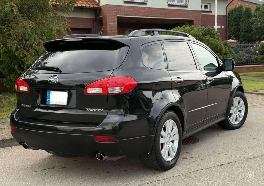 Melns Subaru Tribeca 2009 Klaipėda, ar dzinēja tilpumu 3.63 L un nobraukumu 144 tūkst. km par 6250 €, foto 8 vietnē AUTOMOTO.COM.LV