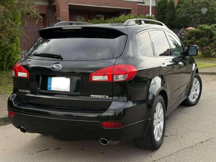 Melns Subaru Tribeca 2009 Klaipėda, ar dzinēja tilpumu 3.63 L un nobraukumu 144 tūkst. km par 6250 €, foto 12 vietnē AUTOMOTO.COM.LV
