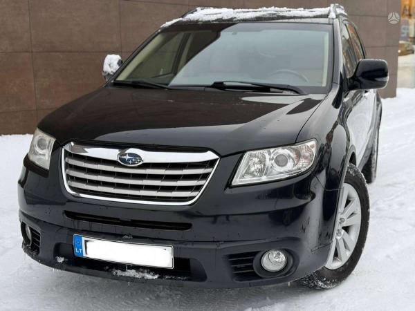 Black Subaru Tribeca 2009 in Klaipeda, with an engine capacity of 3.63 L and mileage of 144 thousand km for 6700 €, photo 5 on AUTOMOTO.COM.LV