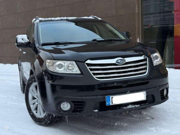 Black Subaru Tribeca 2009 in Klaipeda, with an engine capacity of 3.63 L and mileage of 144 thousand km for 6700 €, photo 6 on AUTOMOTO.COM.LV